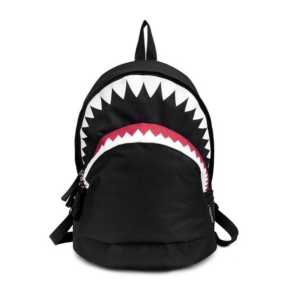 Accessories | Big Shark Cartoon Backpack | Poshmark